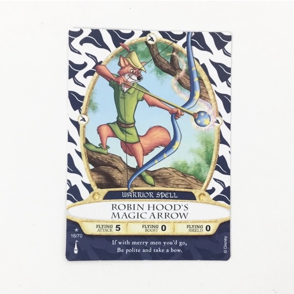 Disney | Accessories | 220 Disney Robin Hood Magic Kingdom Sorcerer ...